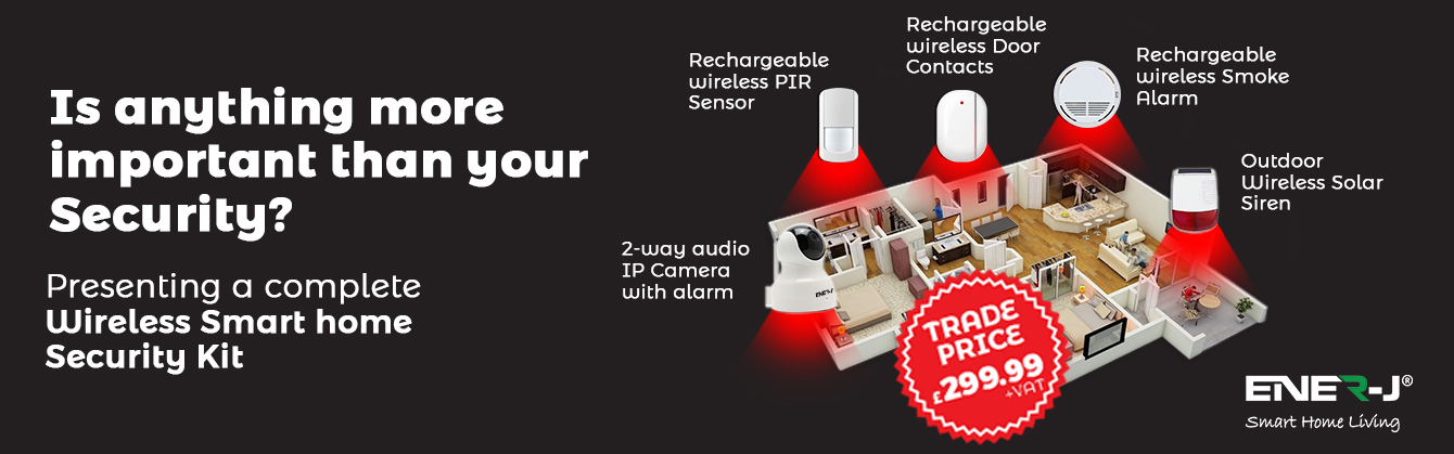 ENER-J Smart Home Automation, Wireless Switches, IP Cameras, Extractor Fans