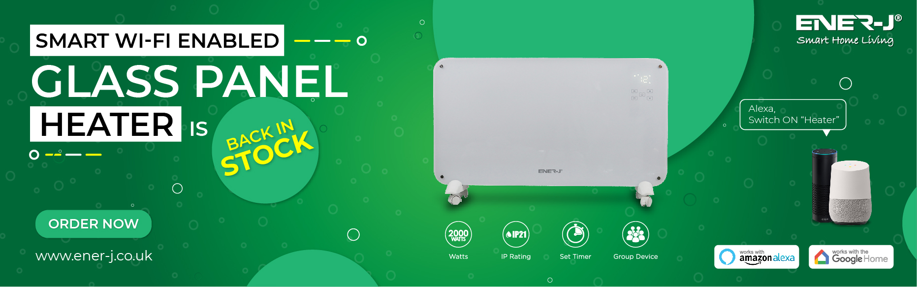 Get Smart & Connected I ENER-J,ENER-J Smart Home Automation