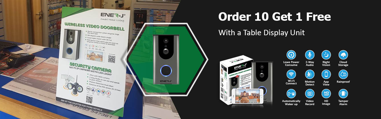 ENER-J Smart Home Automation, Wireless Switches, IP Cameras, Extractor Fans